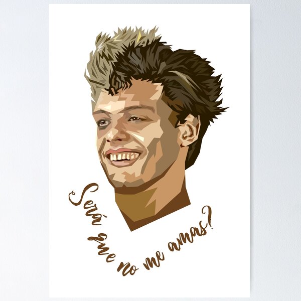 "Luis Miguel" Poster by SAUHER | Redbubble