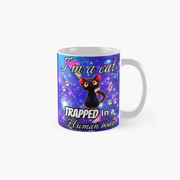 Trapped In A Human Coffee Mugs for Sale | Redbubble