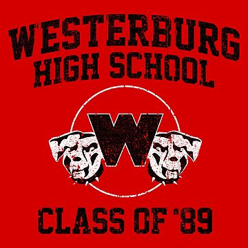 "Westerburg High Class of '89 (Heathers)" Sticker for Sale by huckblade ...