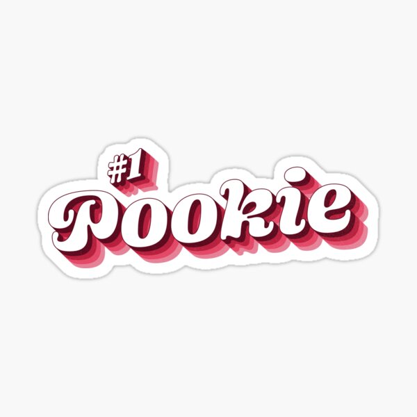 "#1 Pookie " Sticker for Sale by Thoreal | Redbubble