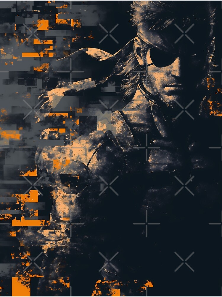 "Solid Snake - MGS 7" Poster by Infinite-Aspire | Redbubble