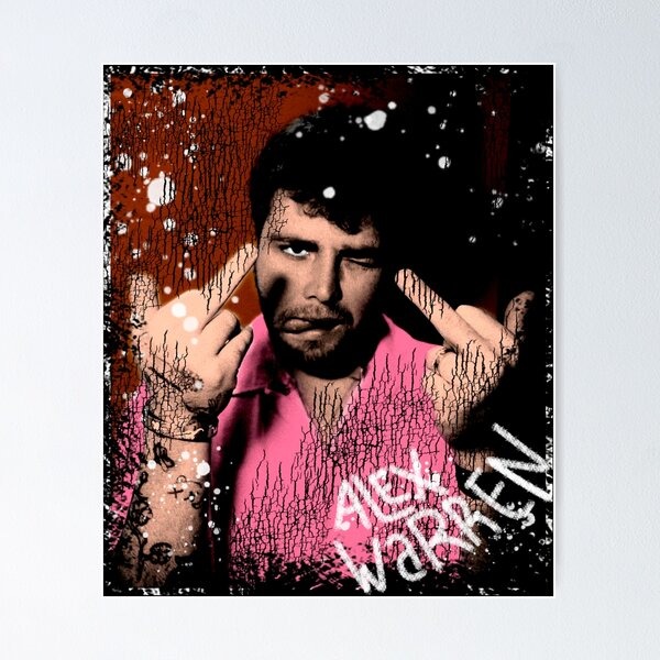 "Crack Texture Alex Warren" Poster for Sale by SteinbyDesign | Redbubble