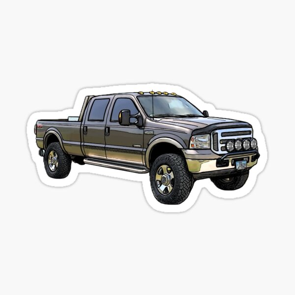 "Ford F350 powerstroke King Ranch " Sticker for Sale by Arseman69 ...