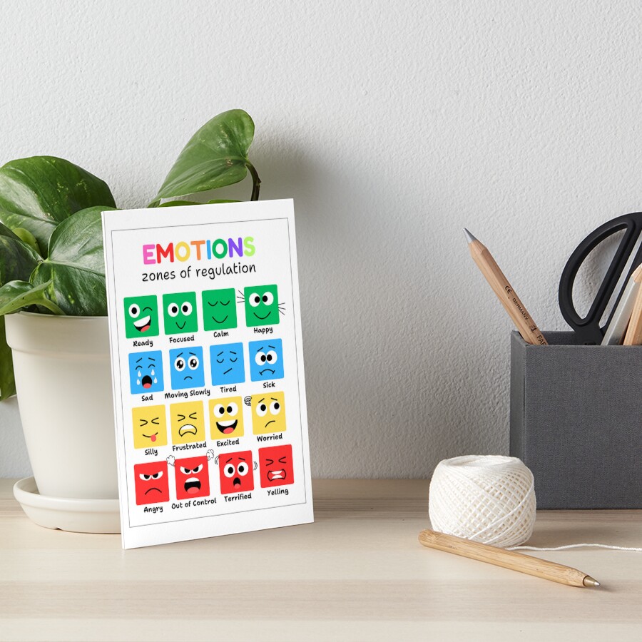 "Calm Corner | Grounding Technique | Zones of Regulation | Emotions ...