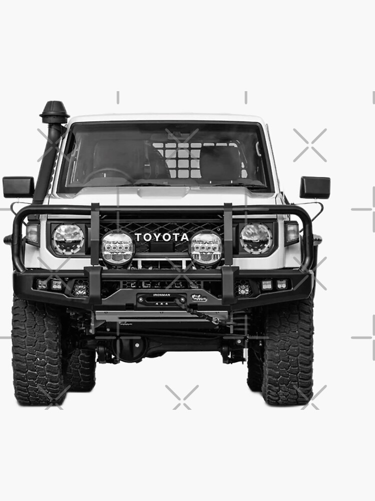 "LC70 Dual Cab Ute 2024" Sticker for Sale by troopie662 | Redbubble