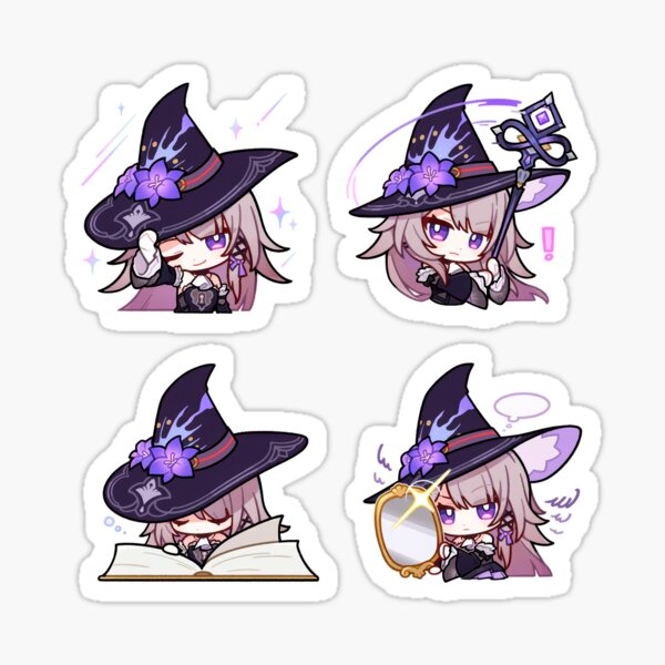 "The Herta Sticker set, Honkai Star Rail" Sticker by Demray | Redbubble