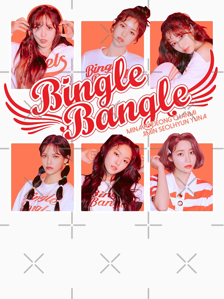 "AOA - Bingle Bangle" T-shirt for Sale by lovely-day | Redbubble | aoa ...