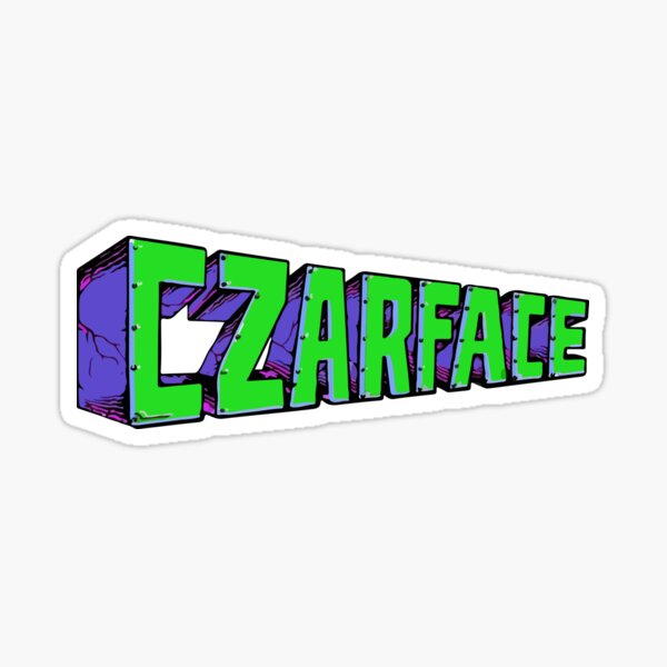 "Czarface" Sticker for Sale by GhumGham | Redbubble