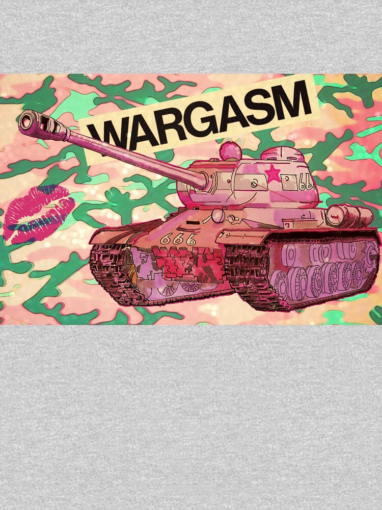 "wargasm" T-shirt for Sale by MELCHEBURASHKA | Redbubble | tank t ...