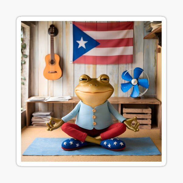 "Sapo Concho Puerto Rico Crested Toad Bad Bunny. " Sticker for Sale by ...