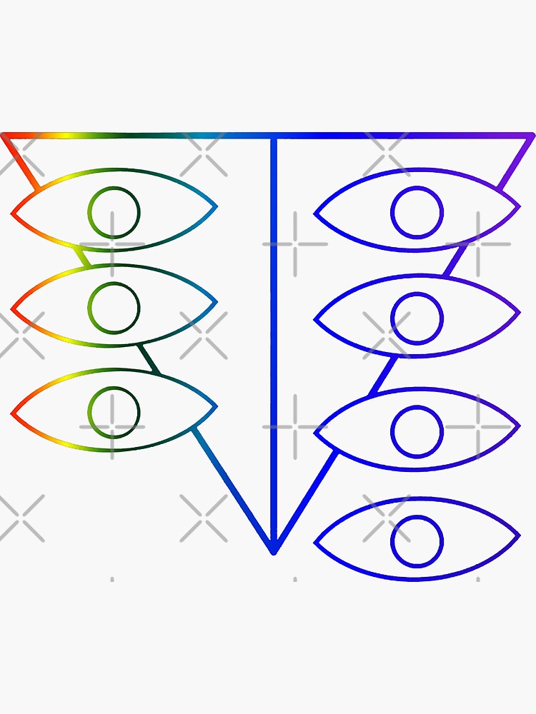 "seele symbol" Sticker by Keviansen | Redbubble