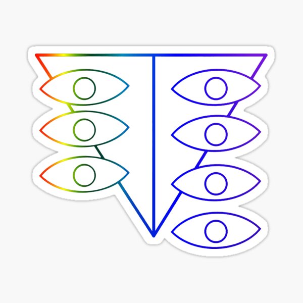 "seele symbol" Sticker by Keviansen | Redbubble