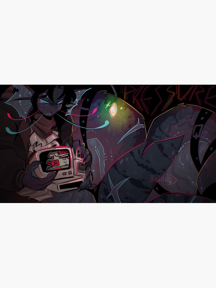 "Sebastian Solace and Painter Pressure Roblox" Sticker for Sale by ...