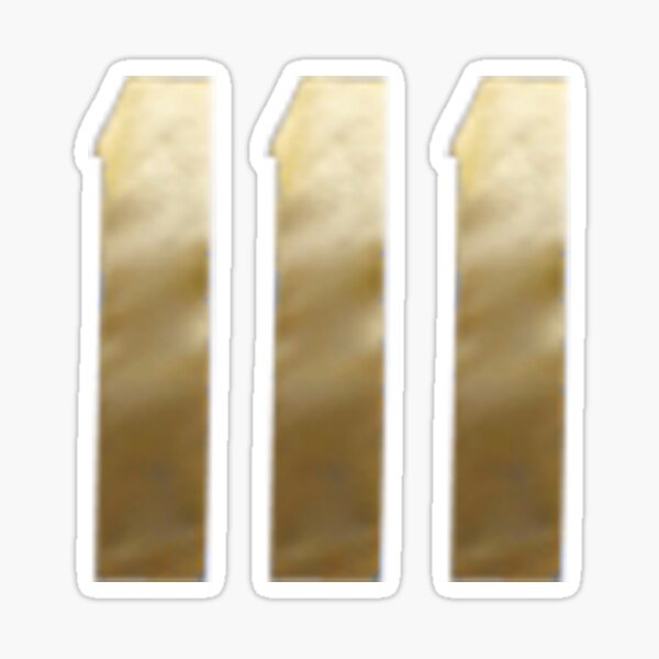 "Fallout Vault 111 Logo" Sticker for Sale by GeorgeJudd | Redbubble