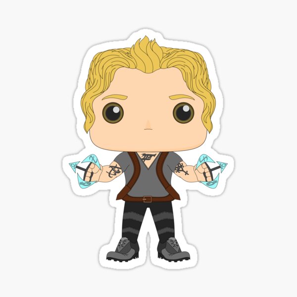 "Jace Herondale" Sticker for Sale by LittleDemon19 | Redbubble