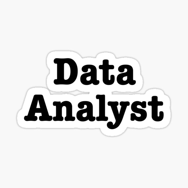 Data Analyst Stickers | Redbubble