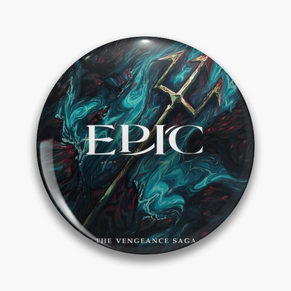 "Epic the Musical: The Vengeance Saga" Pin for Sale by Raxeira | Redbubble