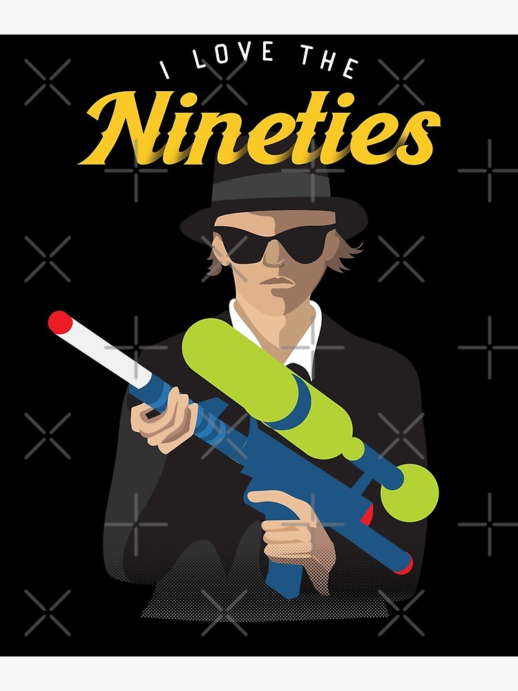 "Super Soaker Model 100 90s Toy" Poster for Sale by javaneka | Redbubble