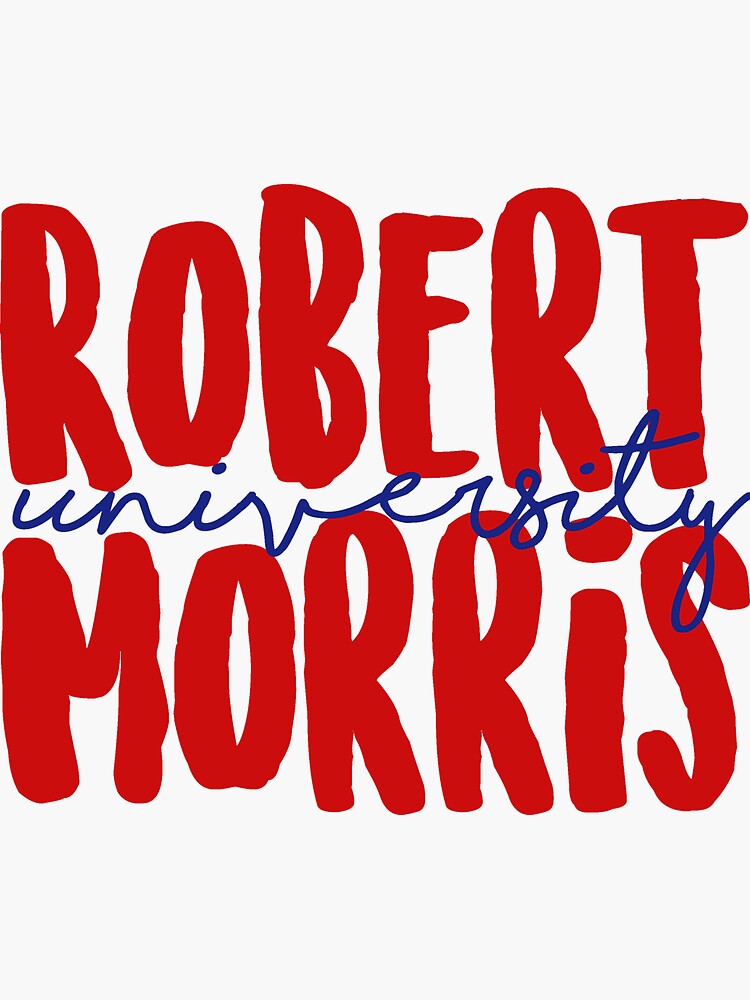 "Robert Morris University" Sticker for Sale by akachayy | Redbubble