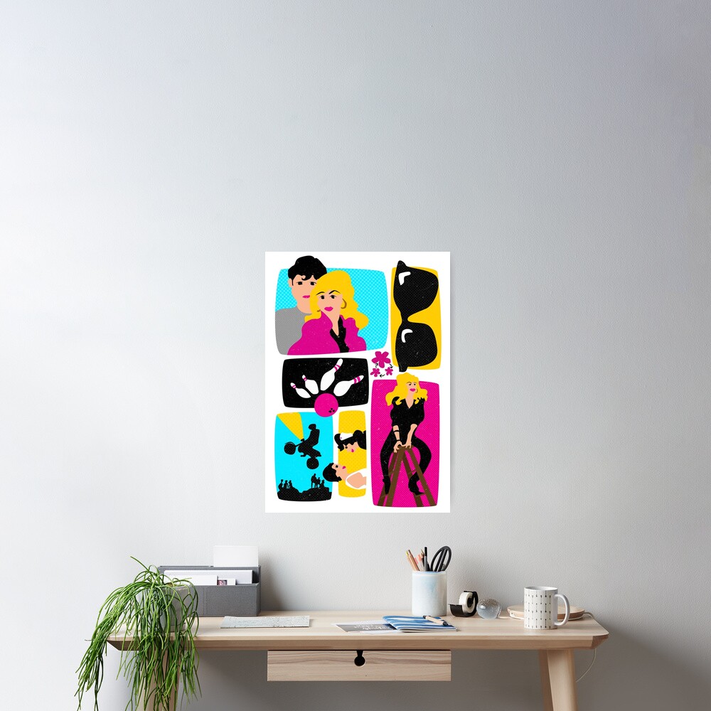 "GREASE 2 " Poster by thecleggosaurus | Redbubble