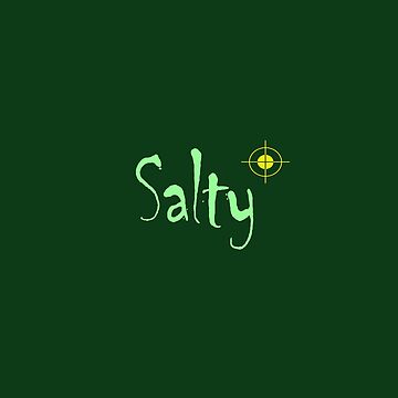 "Salty - Funny Gen Alpha slangs" Sticker for Sale by Sharetogether ...