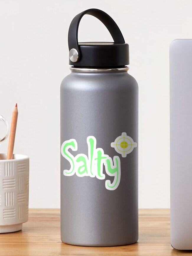"Salty - Funny Gen Alpha slangs" Sticker for Sale by Sharetogether ...