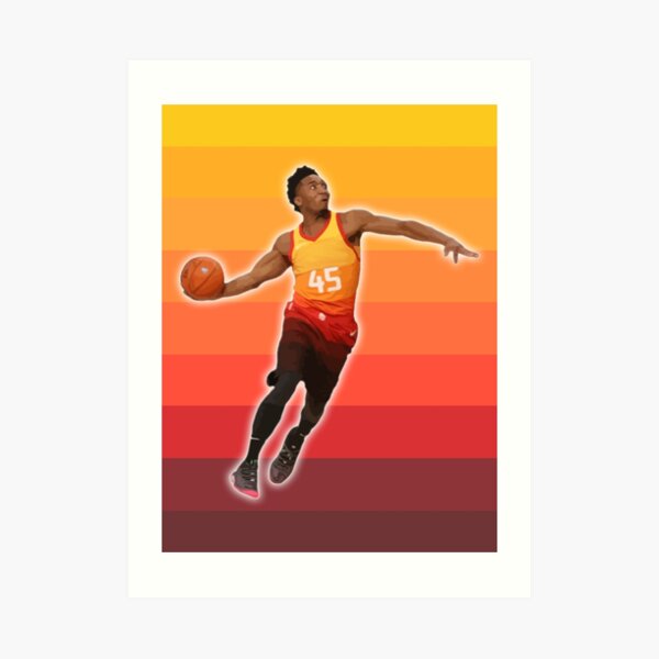 "Donovan Mitchell " Art Print by tdjeff02 | Redbubble
