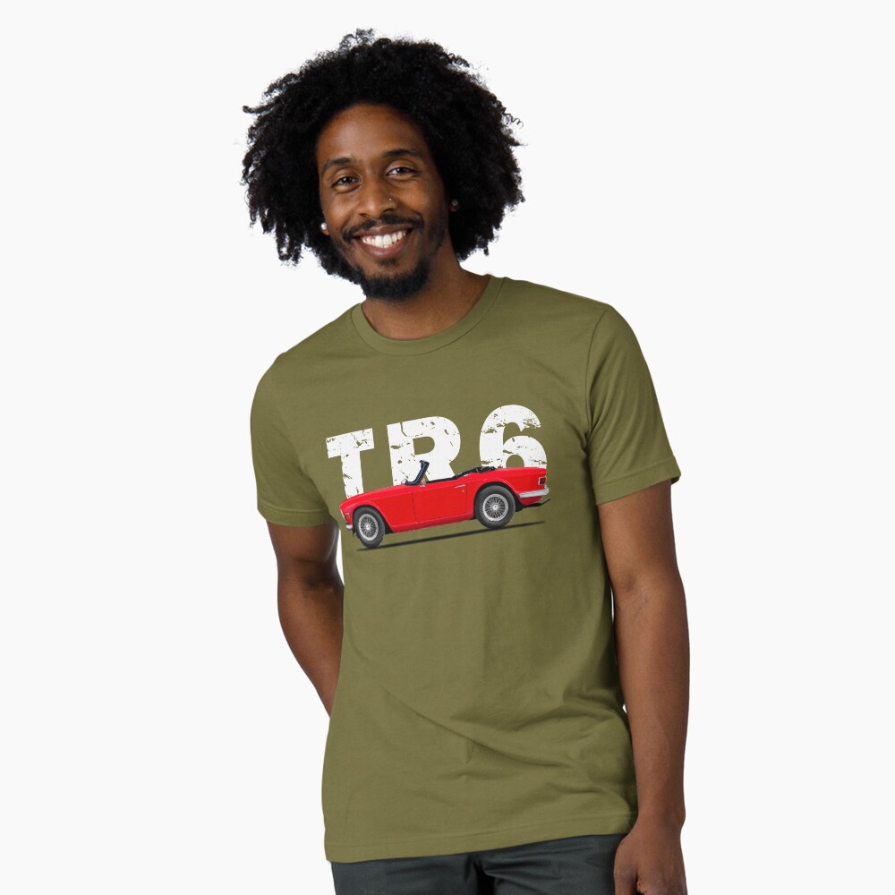 "The TR6" Sticker for Sale by rogue-design | Redbubble