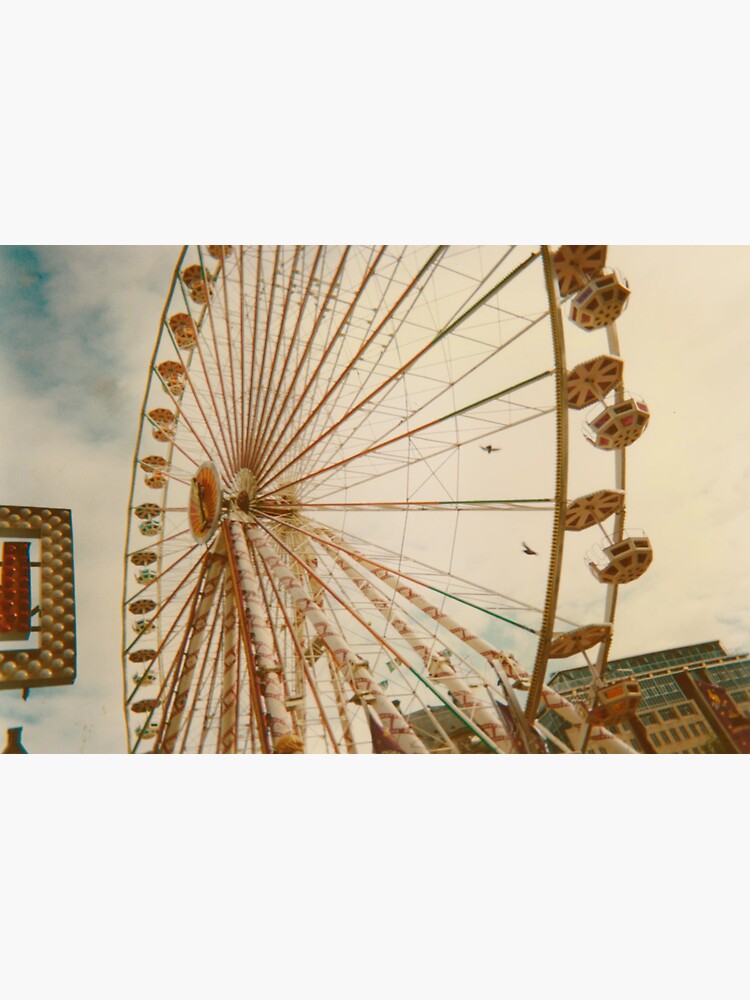 "Ferris Wheel retro" Sticker for Sale by siantudorphoto2 | Redbubble