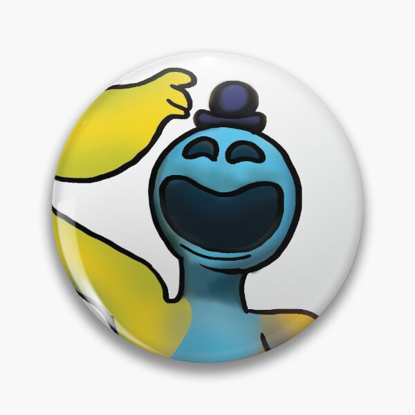 "Doey The doughman Poppy Playtime chapter 4 Sticker" Pin for Sale by ...