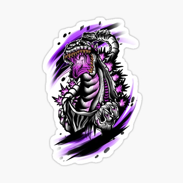 "Shin Godzilla" Sticker for Sale by TheMonsterGeek | Redbubble