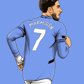 "Omar Marmoush" Sticker for Sale by Aldduardo | Redbubble