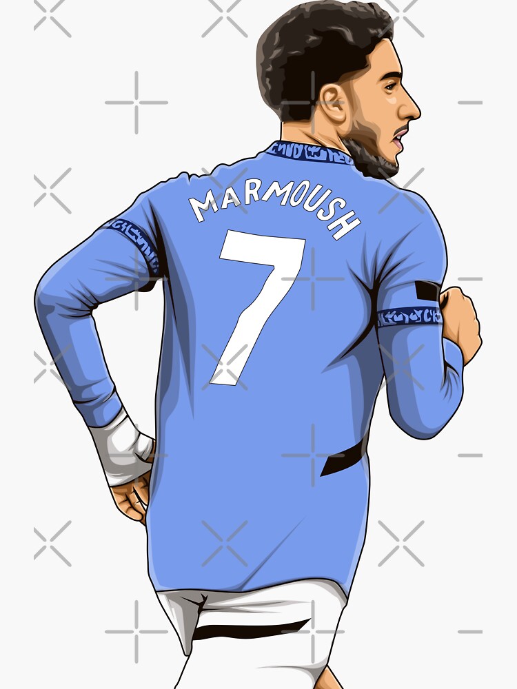 "Omar Marmoush" Sticker for Sale by Aldduardo | Redbubble