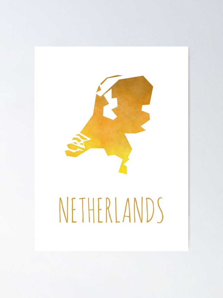"Netherlands" Poster by Motivburg | Redbubble