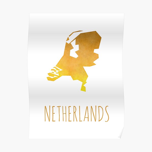 "Netherlands" Poster by Motivburg | Redbubble