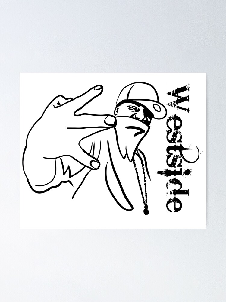"Westside" Poster by Sibo Miller | Redbubble