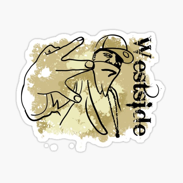 "Westside" Sticker for Sale by sibosssr | Redbubble