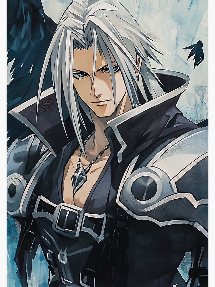 "Final Fantasy VII Sephiroth FF7 Fanart" Poster for Sale by bapupa ...
