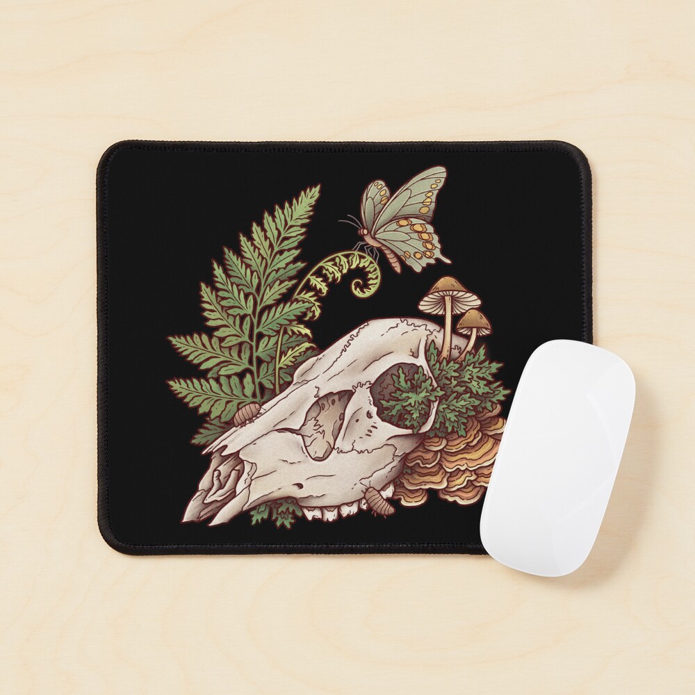 "Decay Doe Deer Skull Vulture Culture Green Witch Vintage Gothic Occult ...