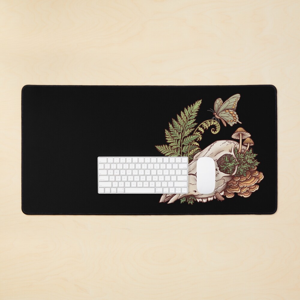 "Decay Doe Deer Skull Vulture Culture Green Witch Vintage Gothic Occult ...