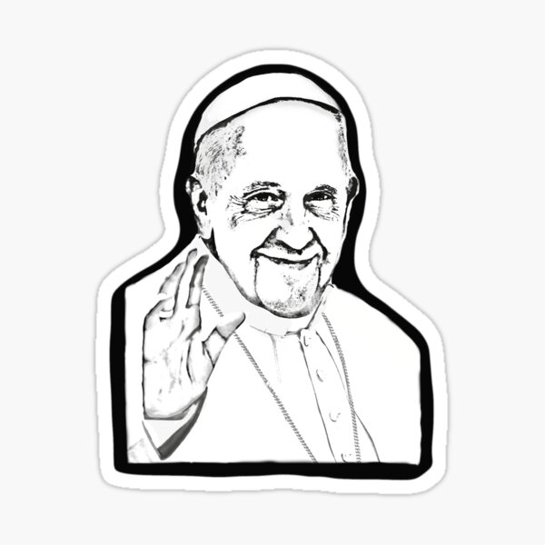 Papa Francisco Stickers | Redbubble