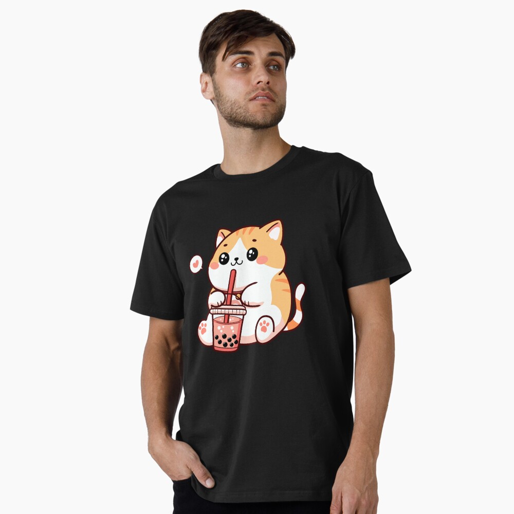 "Cat Bubble Tea" Sticker for Sale by Delidream | Redbubble