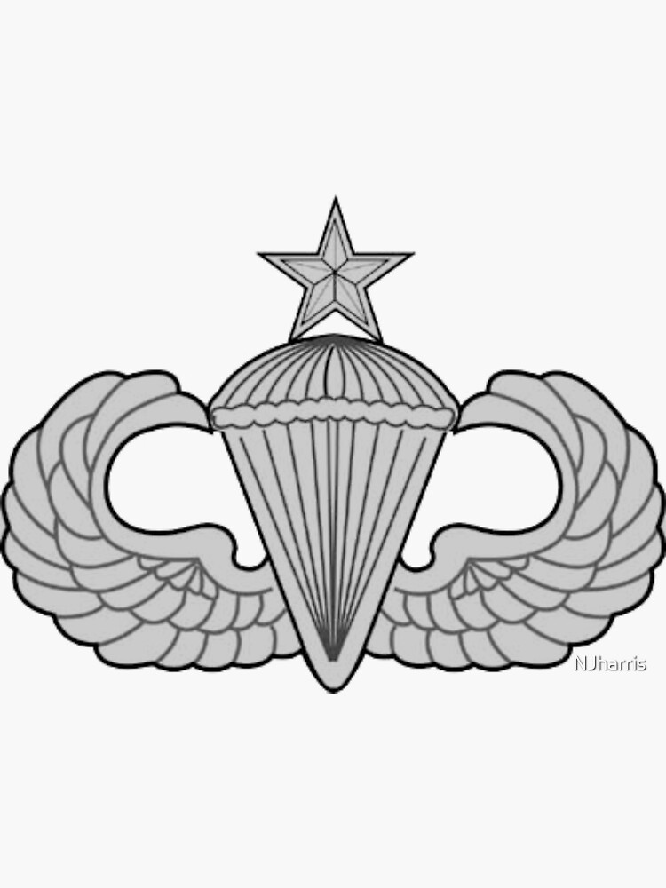 "Jumpmaster" Sticker for Sale by NJharris | Redbubble