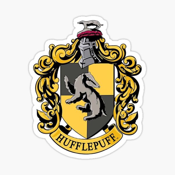 "Hufflepuff House Harry Potter" Sticker by Martinogl | Redbubble
