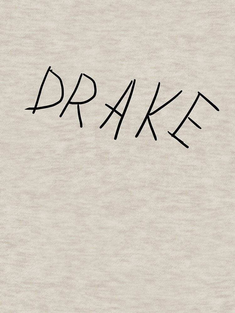 "Drake font" Zipped Hoodie by JenniferSusanto | Redbubble