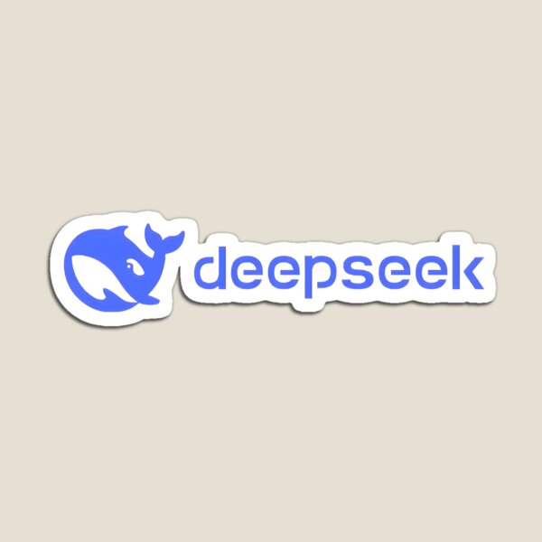 "DeepSeek R1 DeepSeek logo" Magnet for Sale by chardo55 | Redbubble