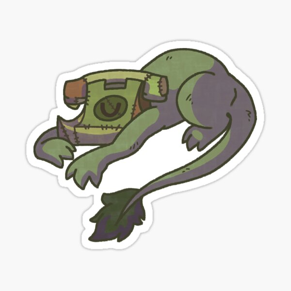 "Eepy Gingi" Sticker by LoukiWild | Redbubble