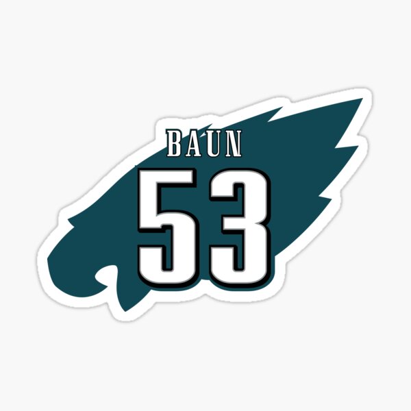 "Zack Baun Philadelphia Eagles" Sticker for Sale by Reamker | Redbubble