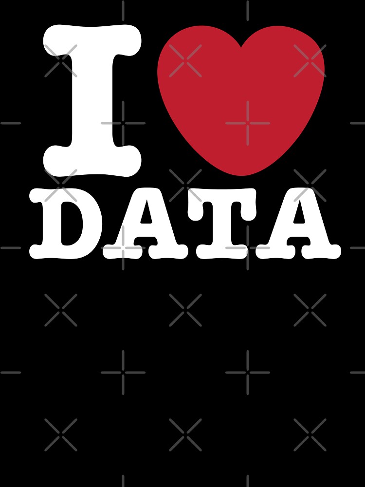 "I Heart Data" Kids T-Shirt for Sale by teesaurus | Redbubble