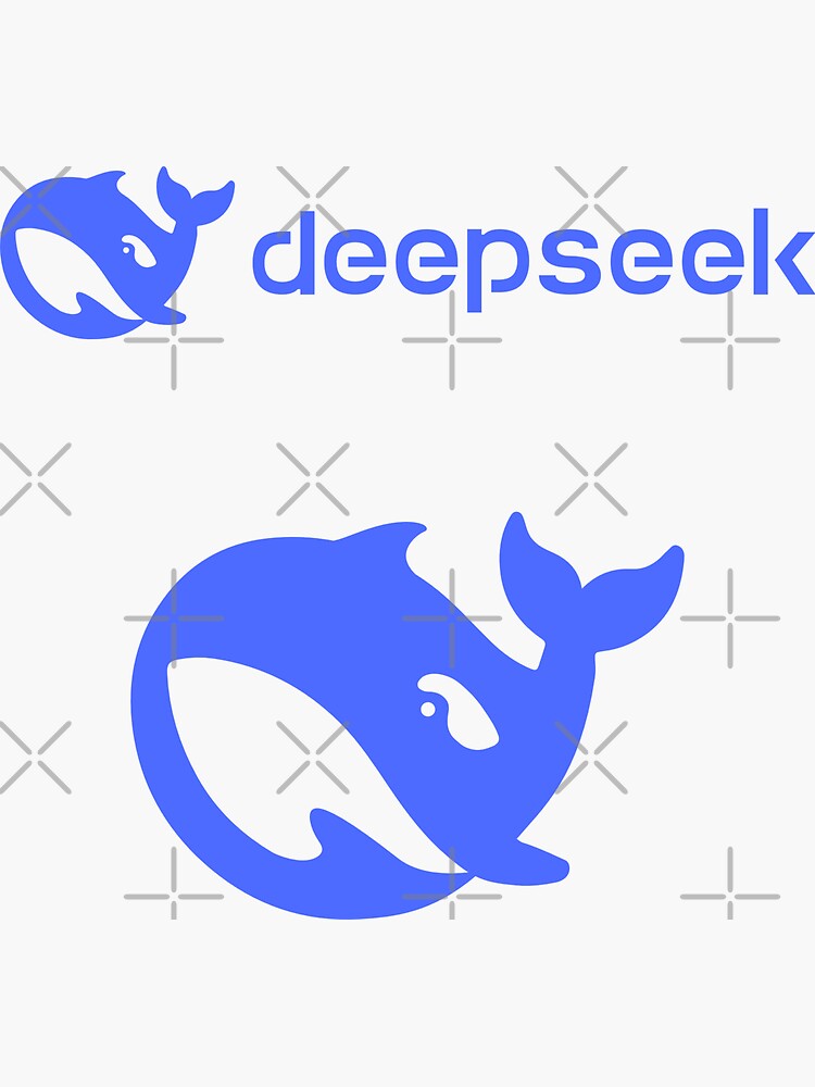"DeepSeek R25002" Sticker for Sale by Elias de Oliveira | Redbubble